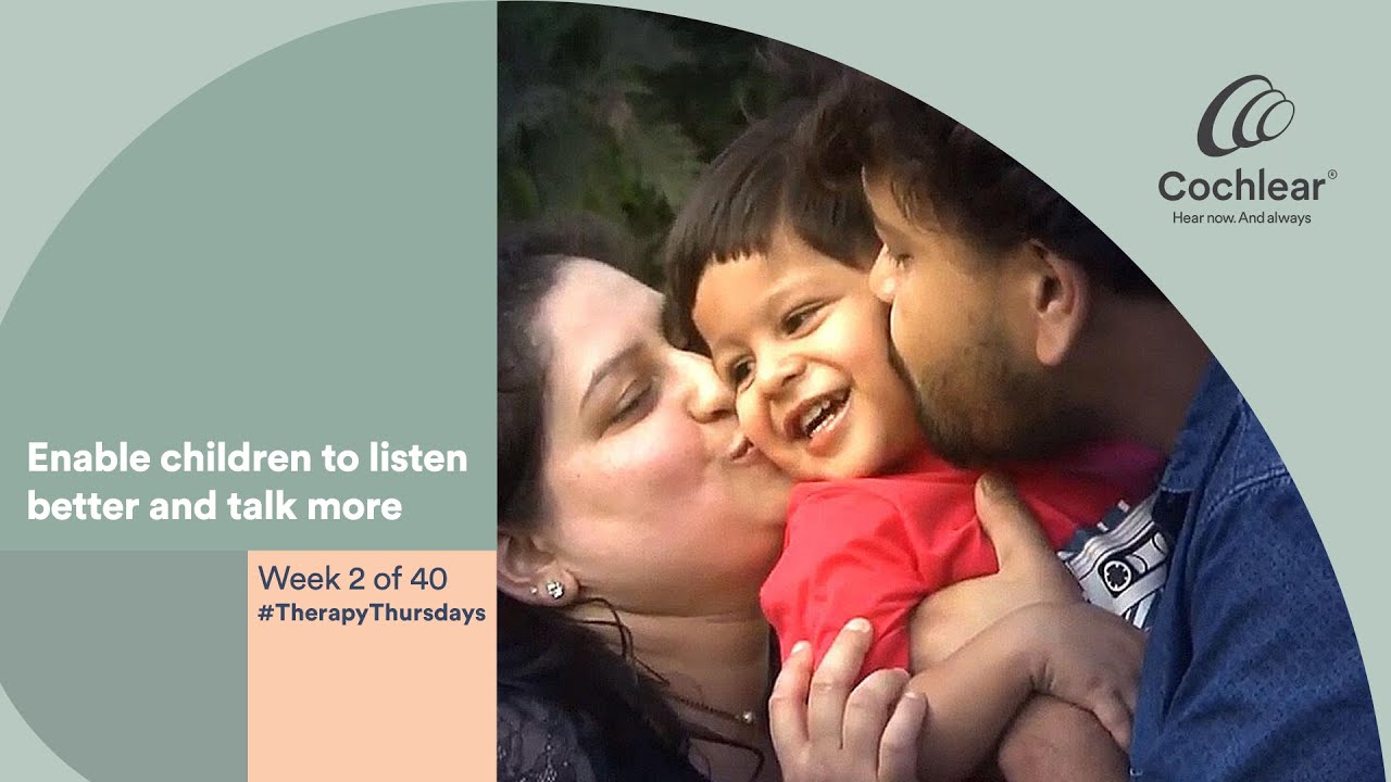 "Week 2 of 40 | Enable children to listen better & talk more": # ...