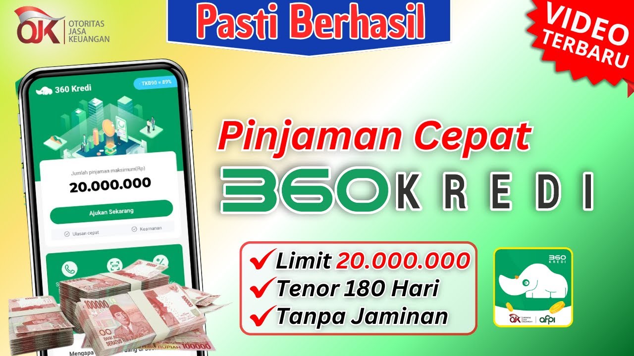 Cara Pinjam Uang di Aplikasi 360 Kredi Tanpa Jaminan Langsung Cair ...