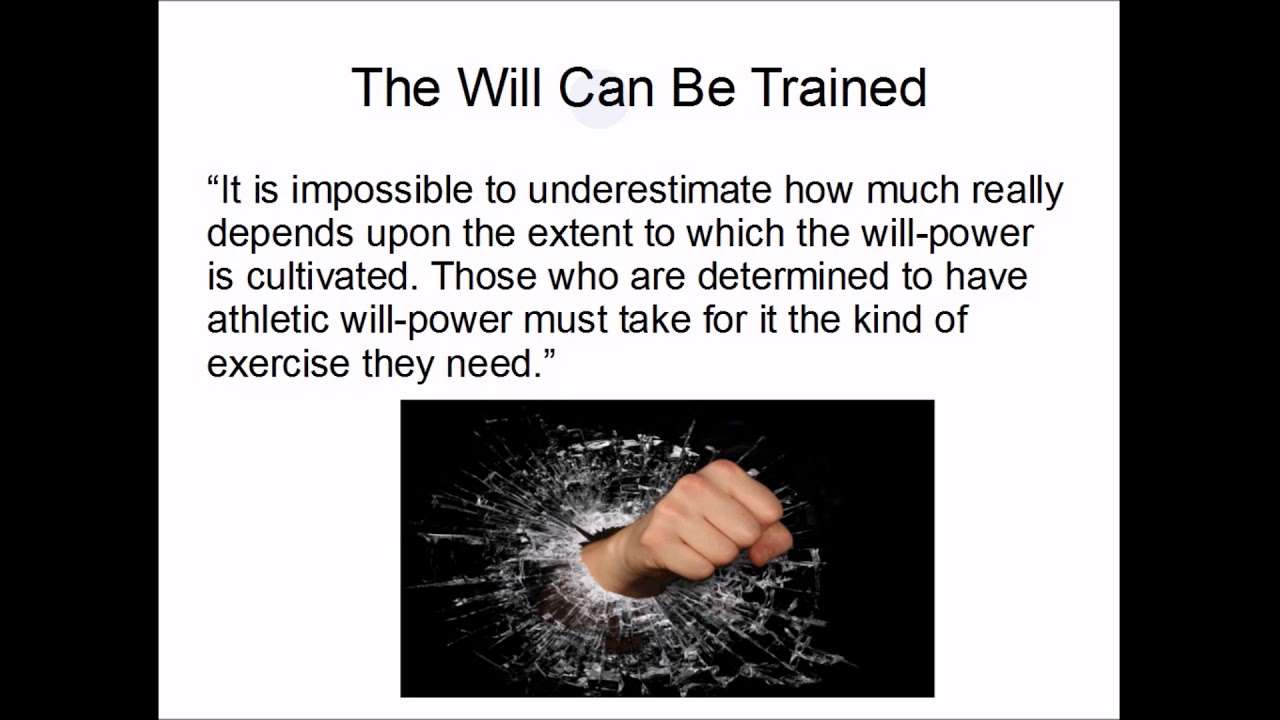 Iron Will--Lesson One - YouTube