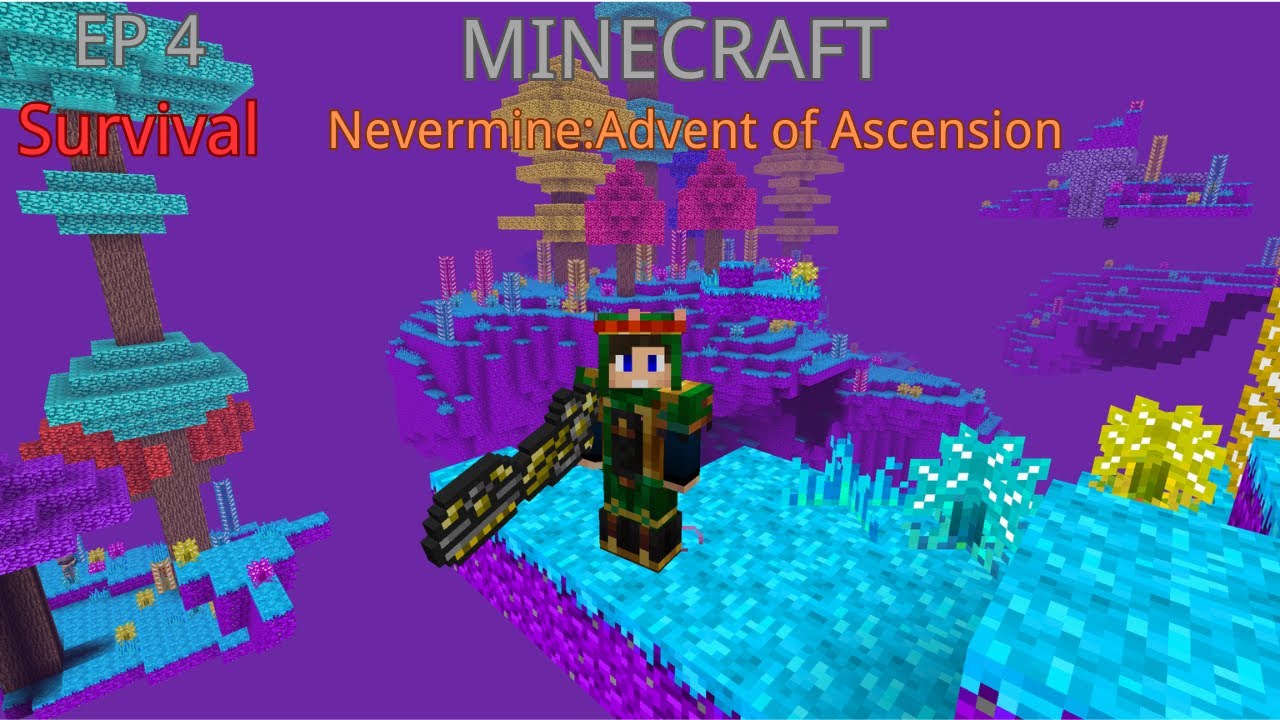 Minecraft | Nevermine Advent of Ascension Mod Ep 4 - The Haven Explore ...