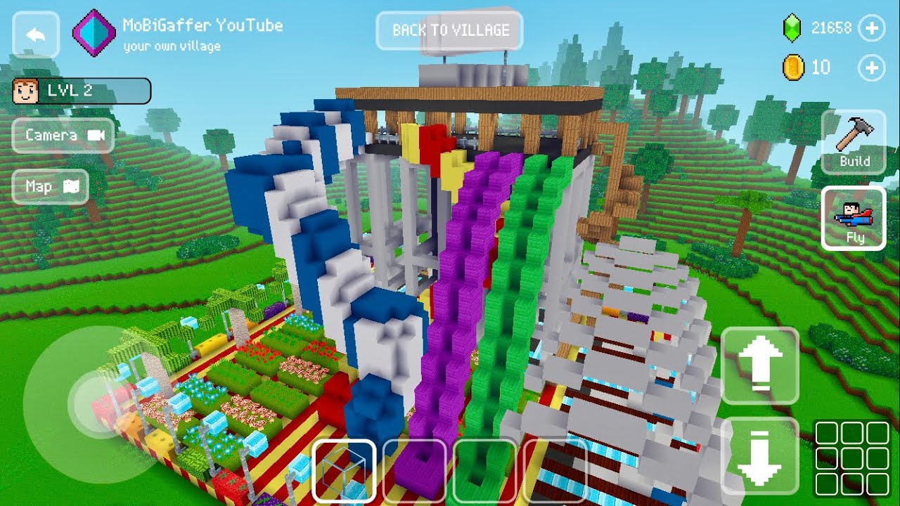 Block Craft 3D: Crafting Gameplay #4479 | Waterpark - YouTube