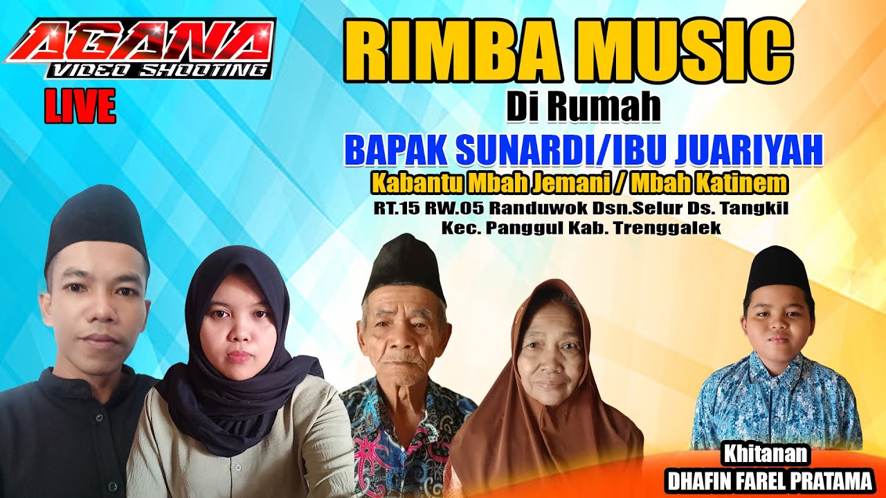 LIVE RIMBA MUSIC Di Rumah Bpk.SUNARDI -Randuwok Dsn.Selur Ds.Tangkil ...