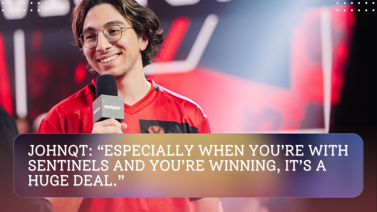 Johnqt talks about long day at VCT Americas play-ins and excitement of ...