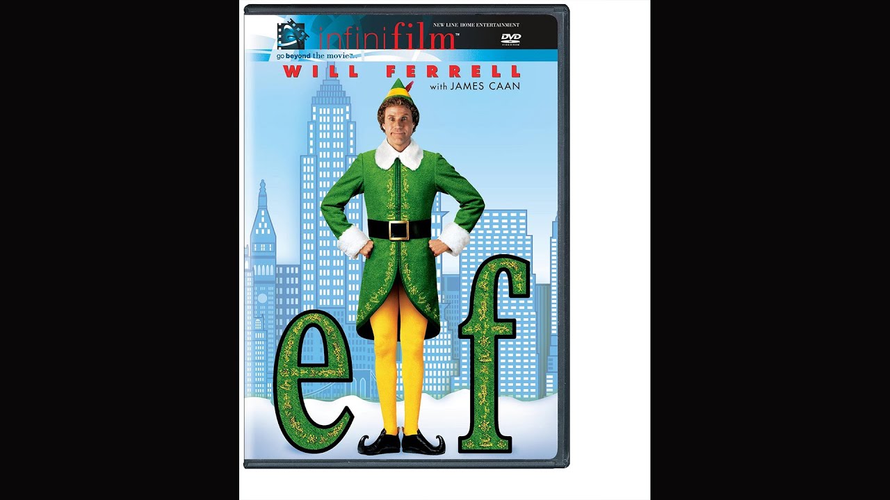 Opening to Elf (2003) 2004 DVD (Full-screen Edition) Remastered Version ...
