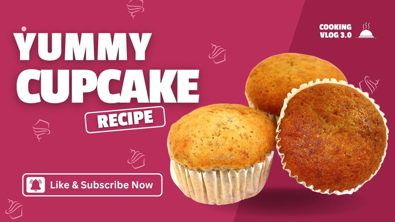 Easy Homemade CupCake Recipe | Instant CupCake recipe without Oven 2024 ...