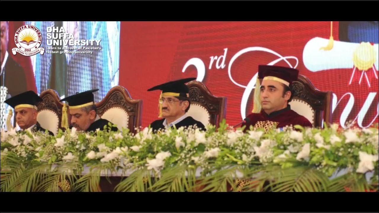 DHA SUFFA UNIVERSITY 3RD CONVOCATION 2023 - YouTube