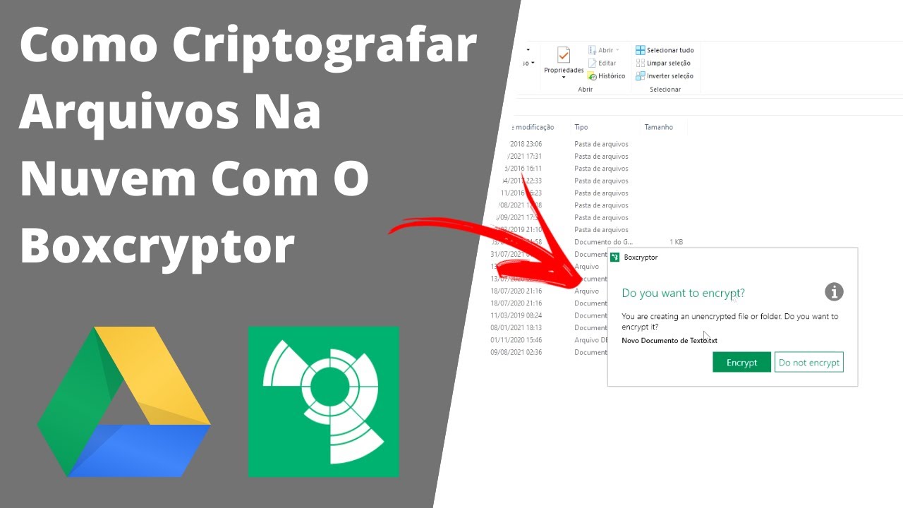 Como Criptografar Arquivos Na Nuvem Com O Boxcryptor ( Google Drive, Onedrive, Etc ) - YouTube