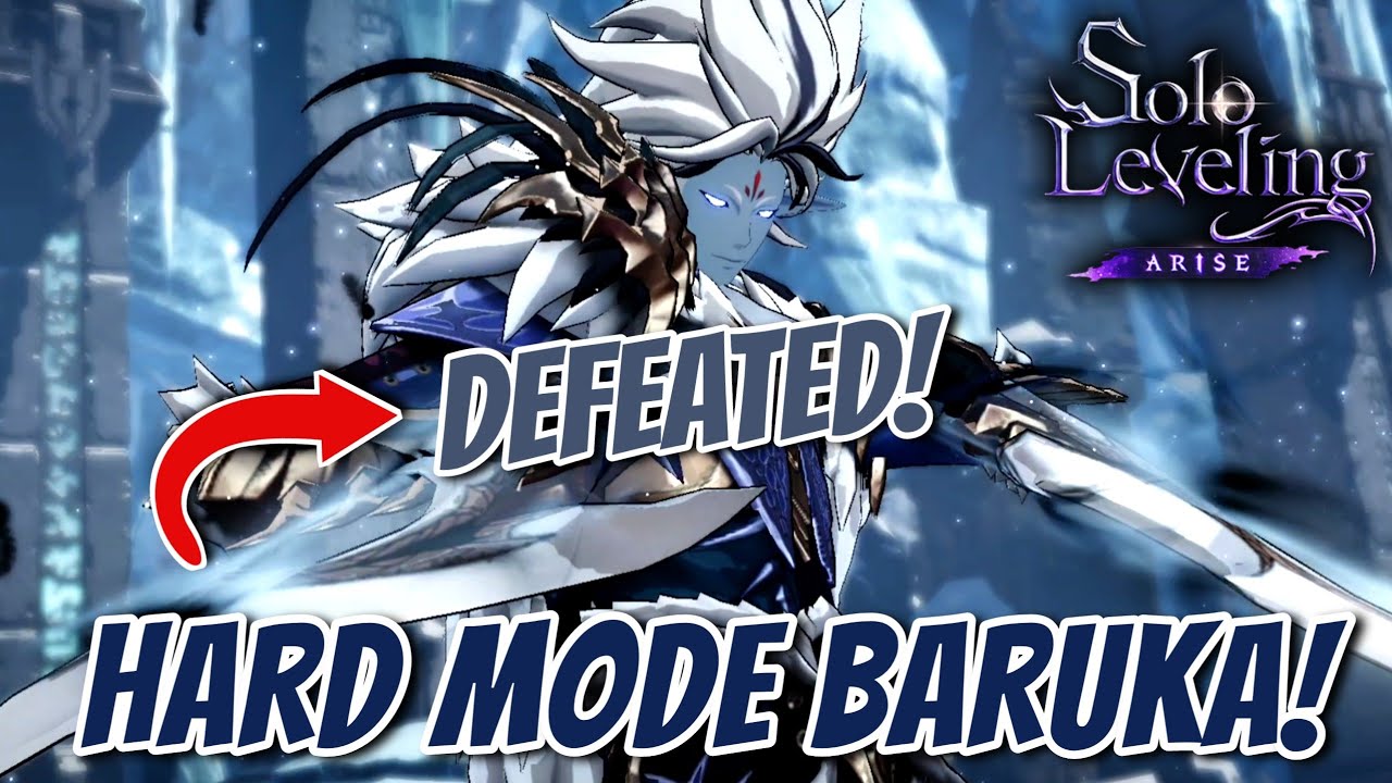 Hard Mode BARUKA Defeated Full Fight Guide! Livestream Highlight! Solo ...