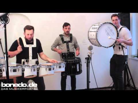 Thomann Marching Bass Drum 20x14 & 26x14 Sound Demo