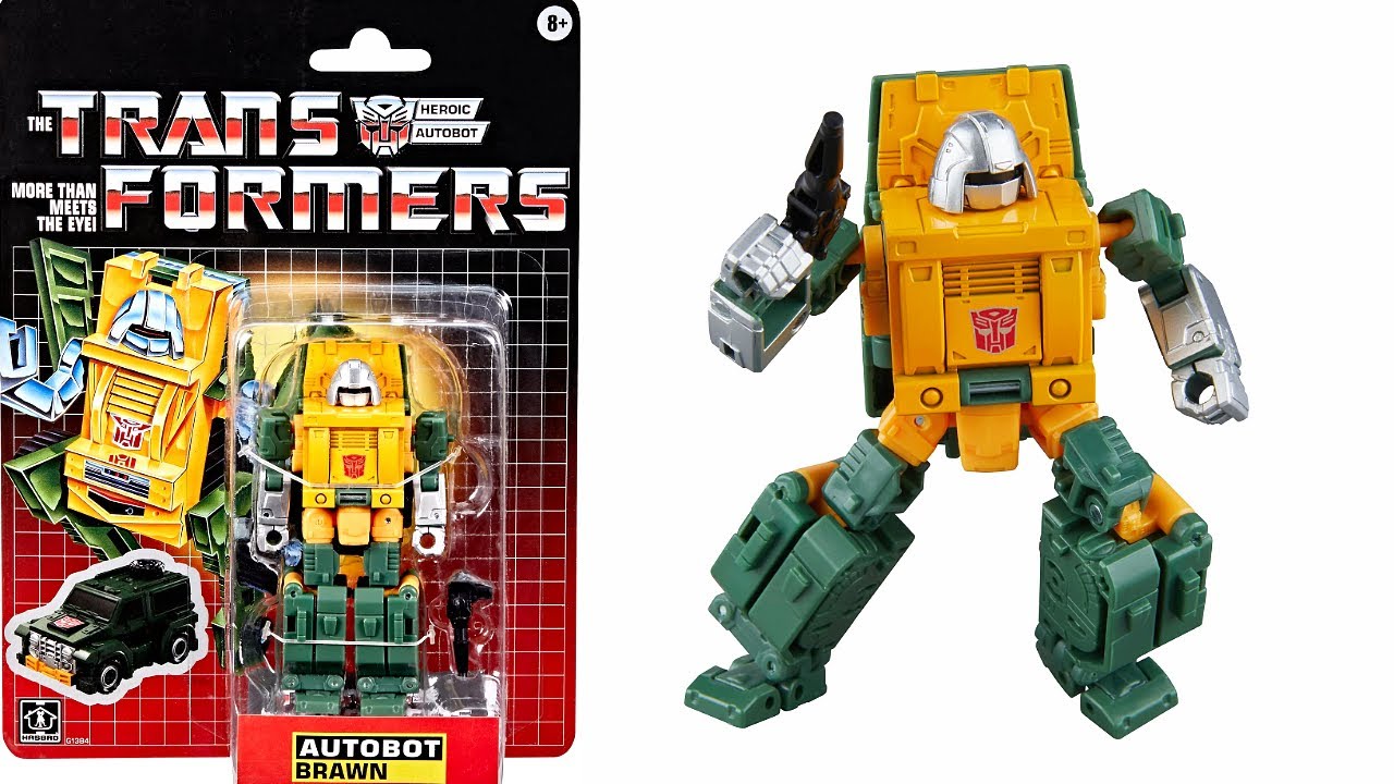 2025 Walmart Collector Con Exclusive Transformers Retro G1 BRAWN Stock ...