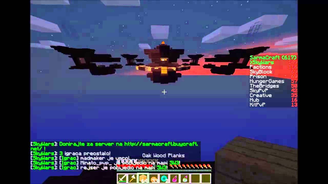 Let s play Sky Wars - Minecraft - YouTube