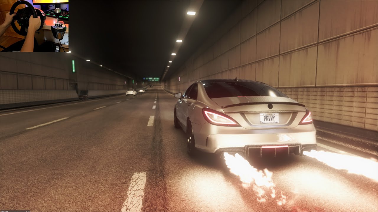 1200HP Mercedes Benz CLS63 AMG full send | Assetto Corsa | Thrustmaster ...