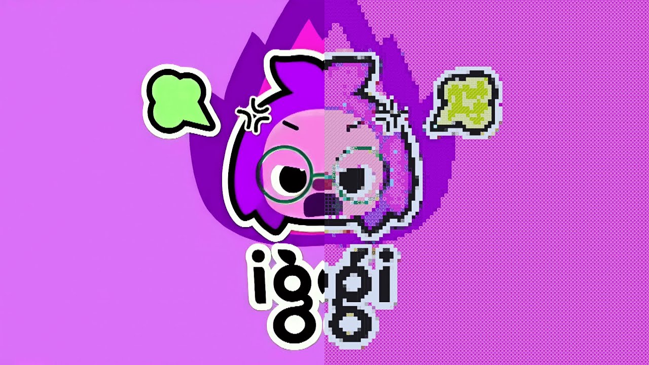 Angry Hogi Intro Logo Effects l Original Vs Pixel Art (Lorimar Home ...