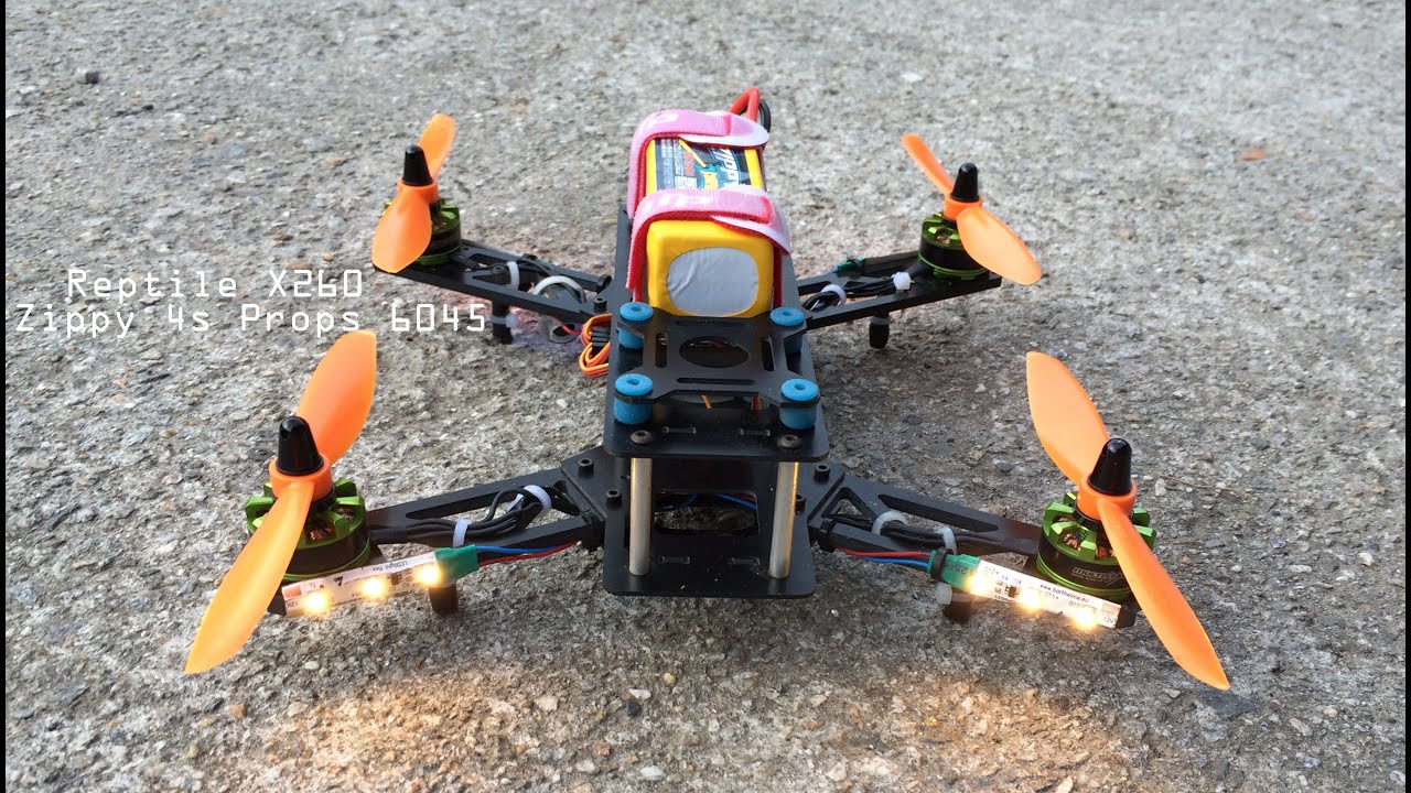 Reptile X-260 Zippy 4s Props 6045 - YouTube