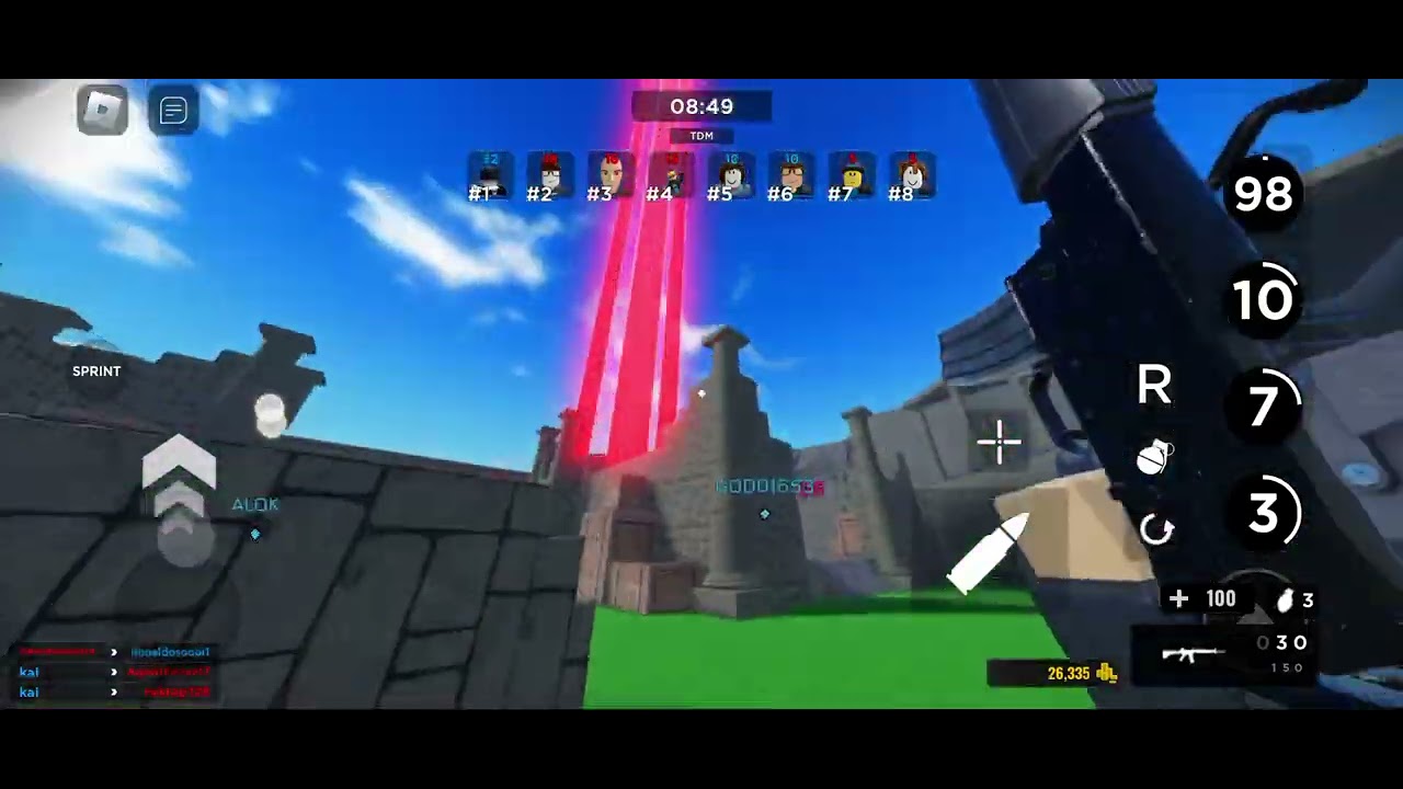 ff in roblox I like this game - YouTube