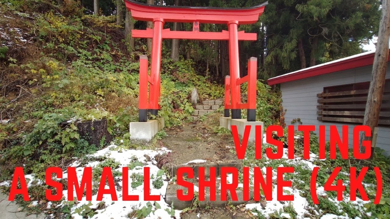 Visiting a Small Shrine - YouTube