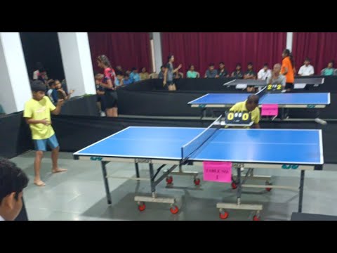 cbse cluster XIII table tennis under 14 boys final - YouTube