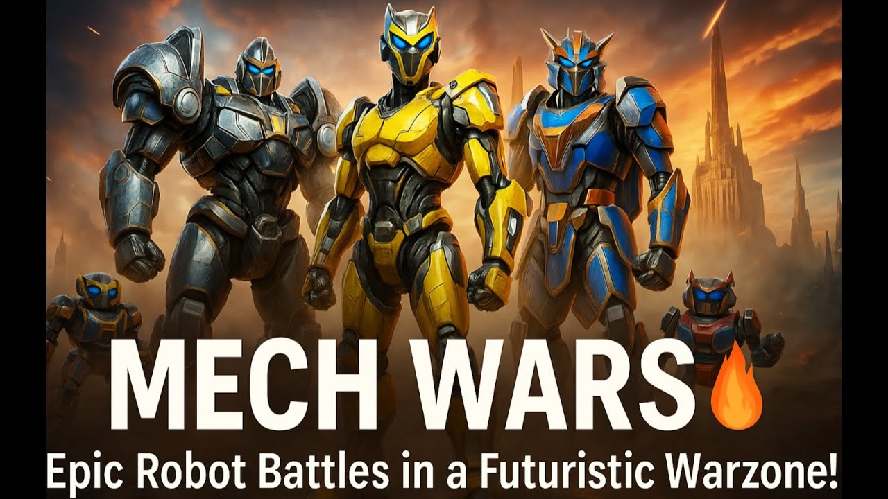 MECH WARS🔥 | Epic Robot Battles in a Futuristic Warzone! - YouTube