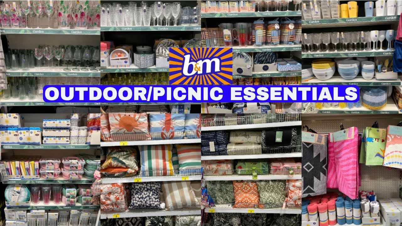 B&M OUTDOOR/PICNIC DINNERWARE & LIVING COLLECTION WITH PRICE MAR 2024 ...