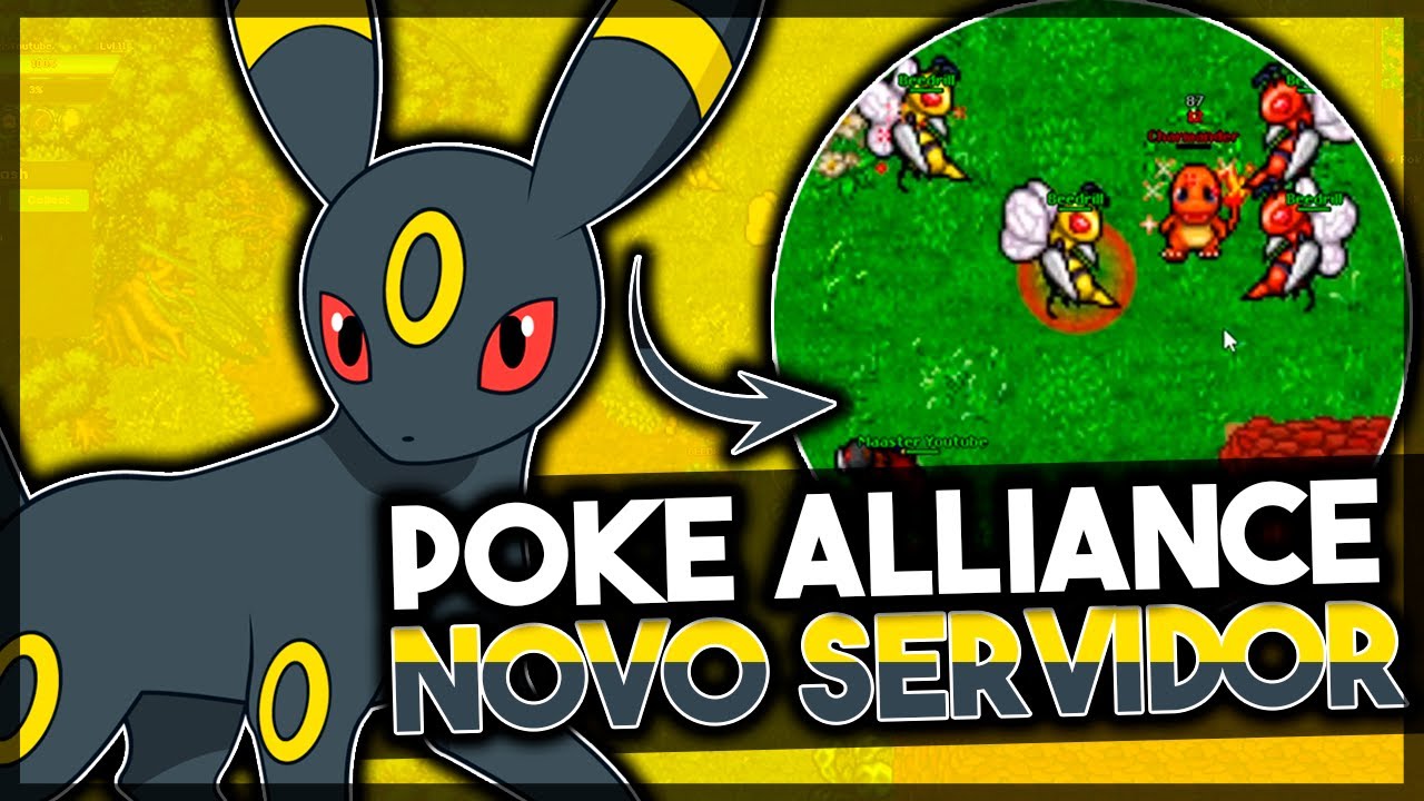 POKE ALLIANCE: NOVO SERVIDOR MOON CHEGANDO VOCÊ TEM QUE JOGAR ESSE POKETIBIA! 🌙 - YouTube