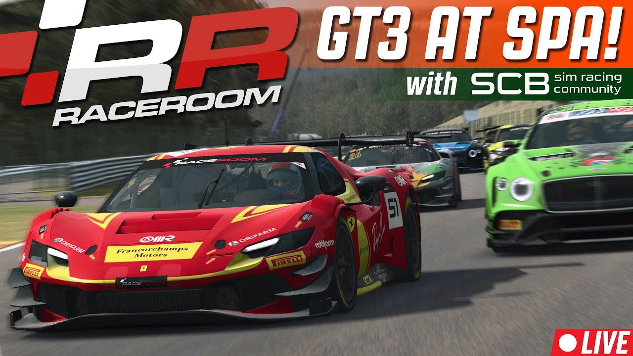 4 Years of SCB Sim Racing Community! (GT3/GT4 Multiclass @ Spa ...