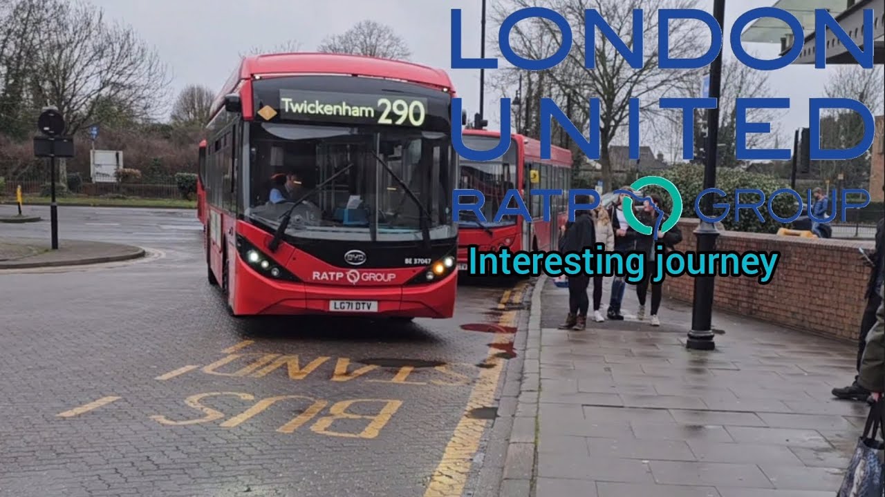 London United Route 290 review best electric single dekcer bus in ...