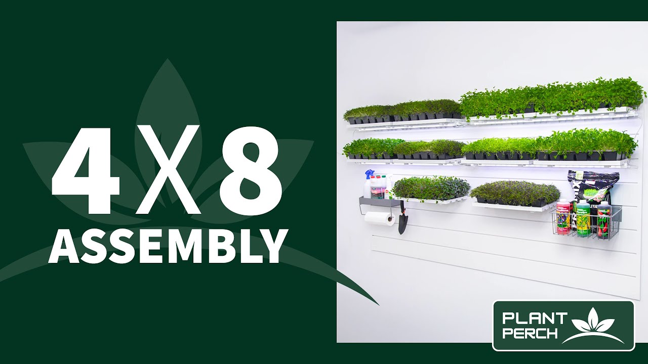 Plant Perch - 8x4 Assembly - YouTube