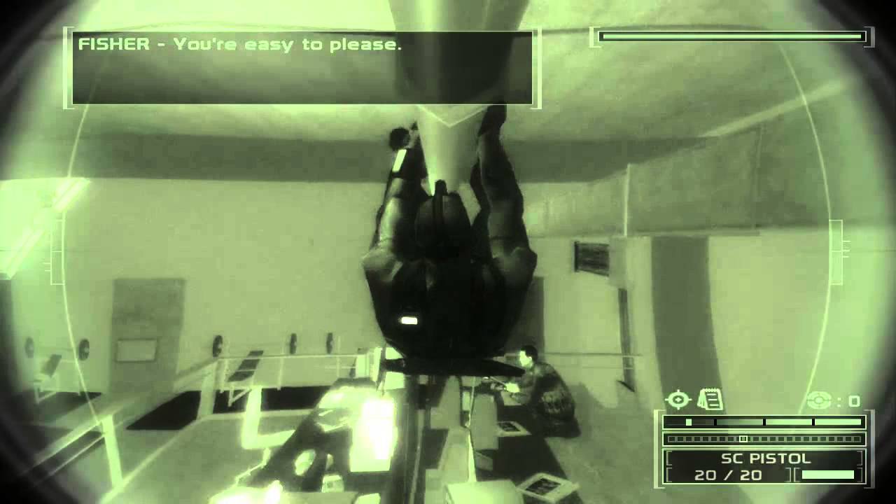 Splinter Cell Chaos Theory Walkthrough Mission 5 Displace - YouTube