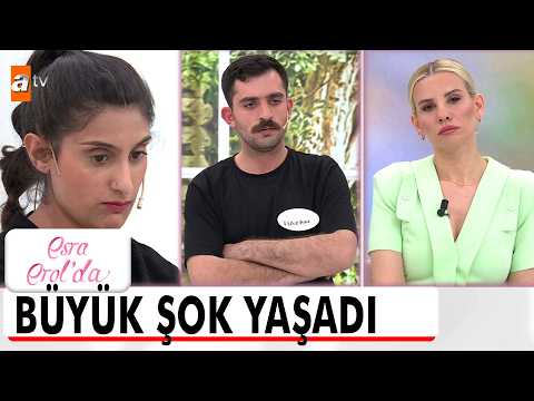 Canlı yayında eşinin sevgilisi olduğunu öğrendi  - Esra Erol'da