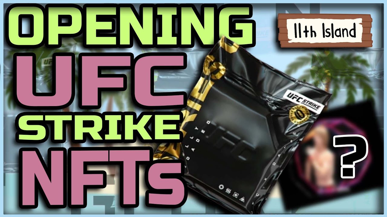 UFC Strike NFT Pack Opening! The future of collecting? - YouTube