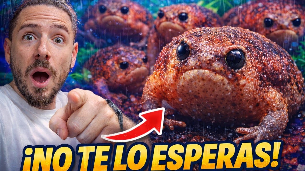 La RANA de LLUVIA y sus SECRETOS... Breviceps Poweri 😍 - YouTube