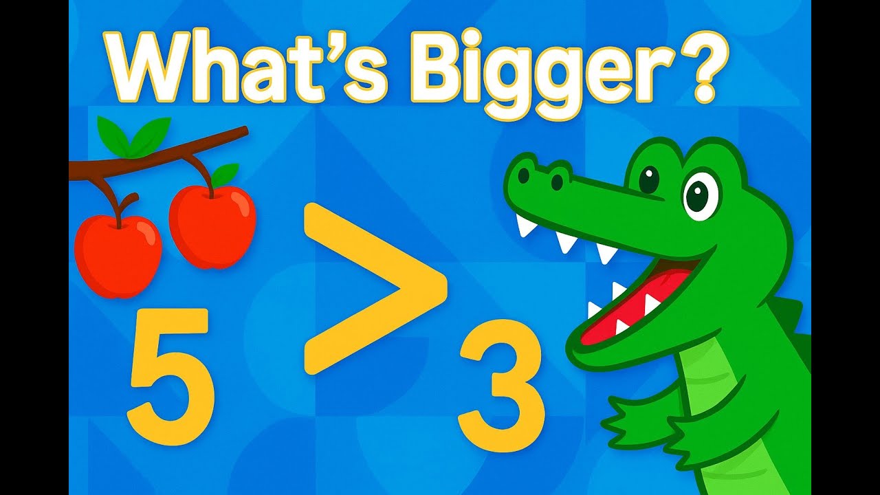 Compare Numbers with Mr. Alligator!”🐊 - YouTube