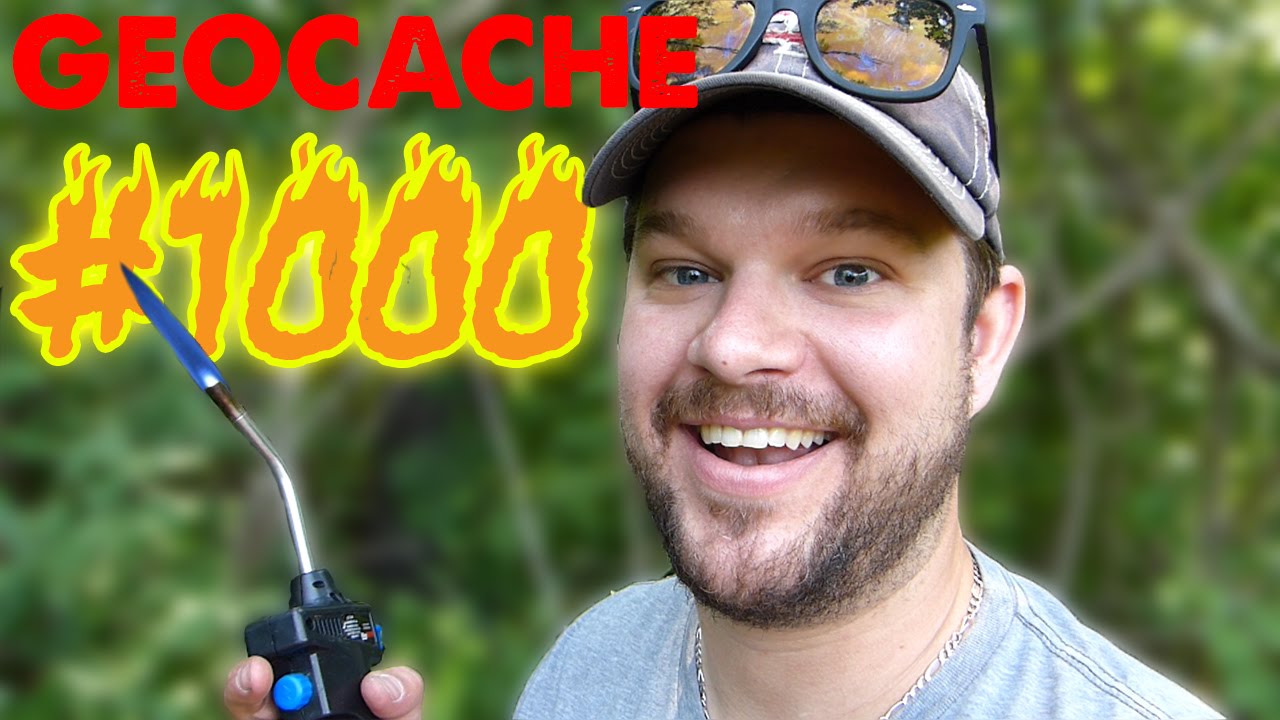 1k GEOCACHE Milestone! - Best Gadget Cache Ever! - YouTube
