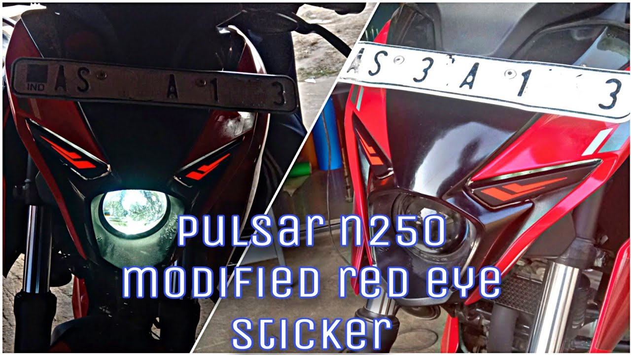 Pulsar N250 Headlight Modified || Pulsar n250 modified || Amazing ...
