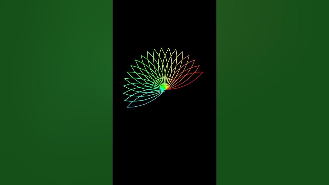 Amazing Flower Design Using Python Turtle 🐢 Python Coding Funny Viral Trending Design 