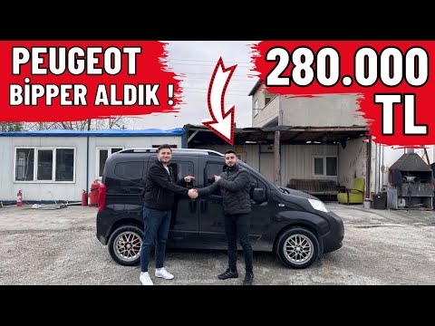 280.000 TL PEUGEOT BİPPER ALDIK !