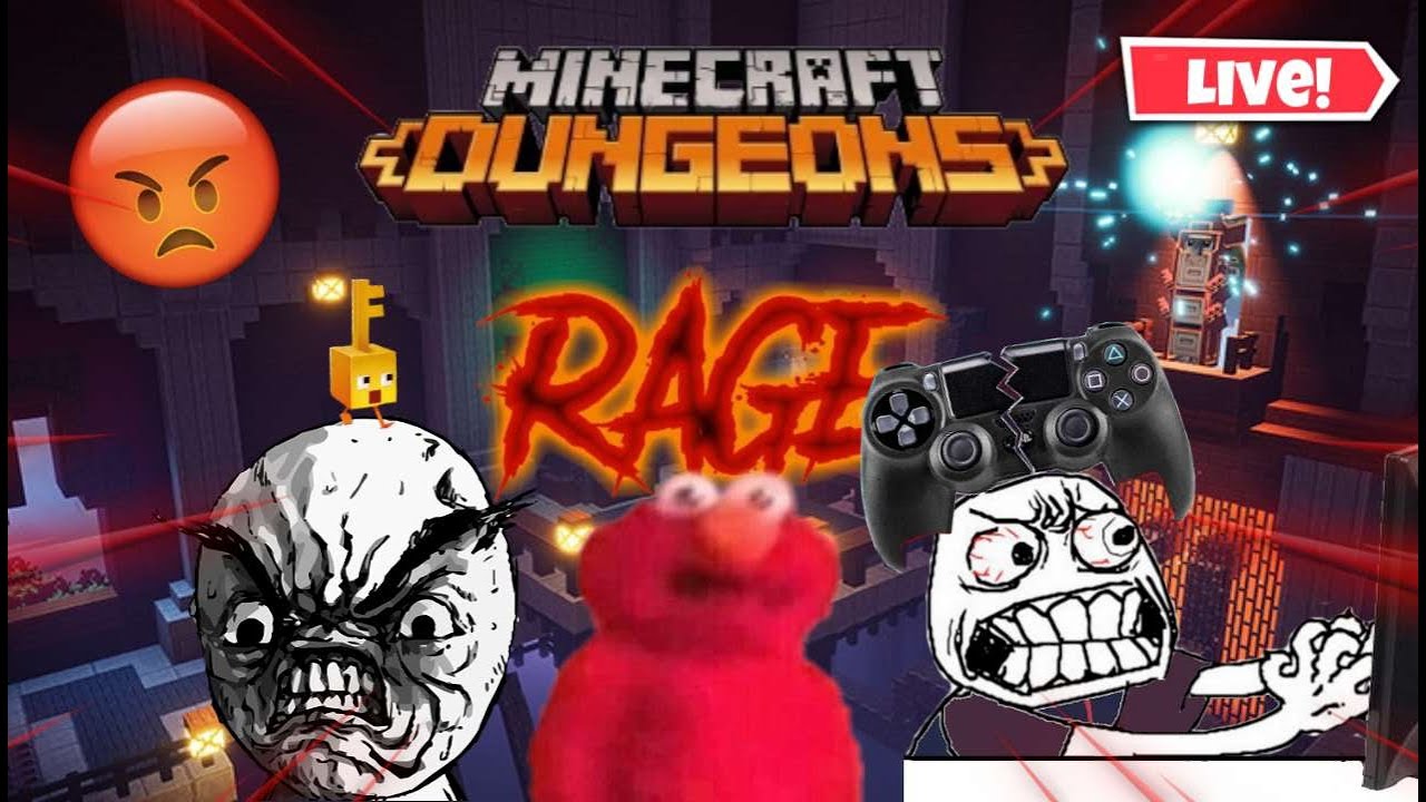 LIVE SUR MINECRAFT DUNGEONS TOUR (JE RAGE!) |ps4|fr - YouTube