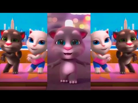 🤤Talking Tom & Talking Angela Dance | Talking Tom Dancing | Cute Baby Tom Dance
