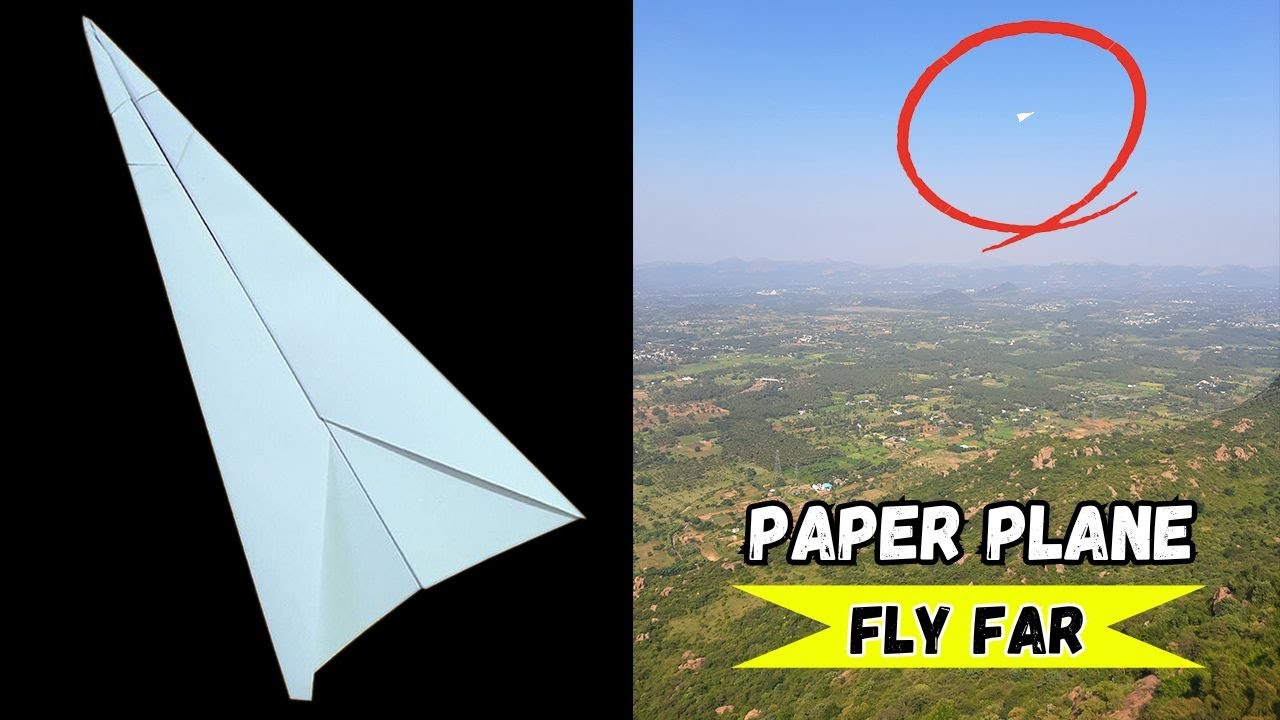 Easy Paper Plane | Easy Paper Planes for Beginners | Flyable Paper ...