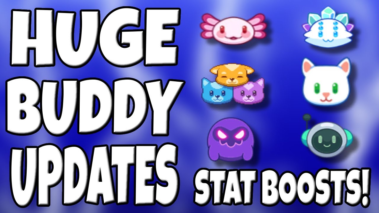 Prodigy Math Game | INSANE New Buddy Updates!!! Stat Boosts! - YouTube