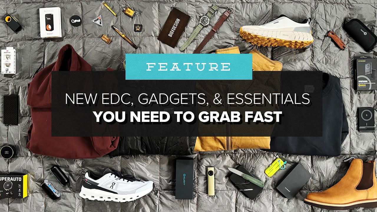 23 New EDC Items, Gadgets, and Essentials You Need to Grab FAST - YouTube