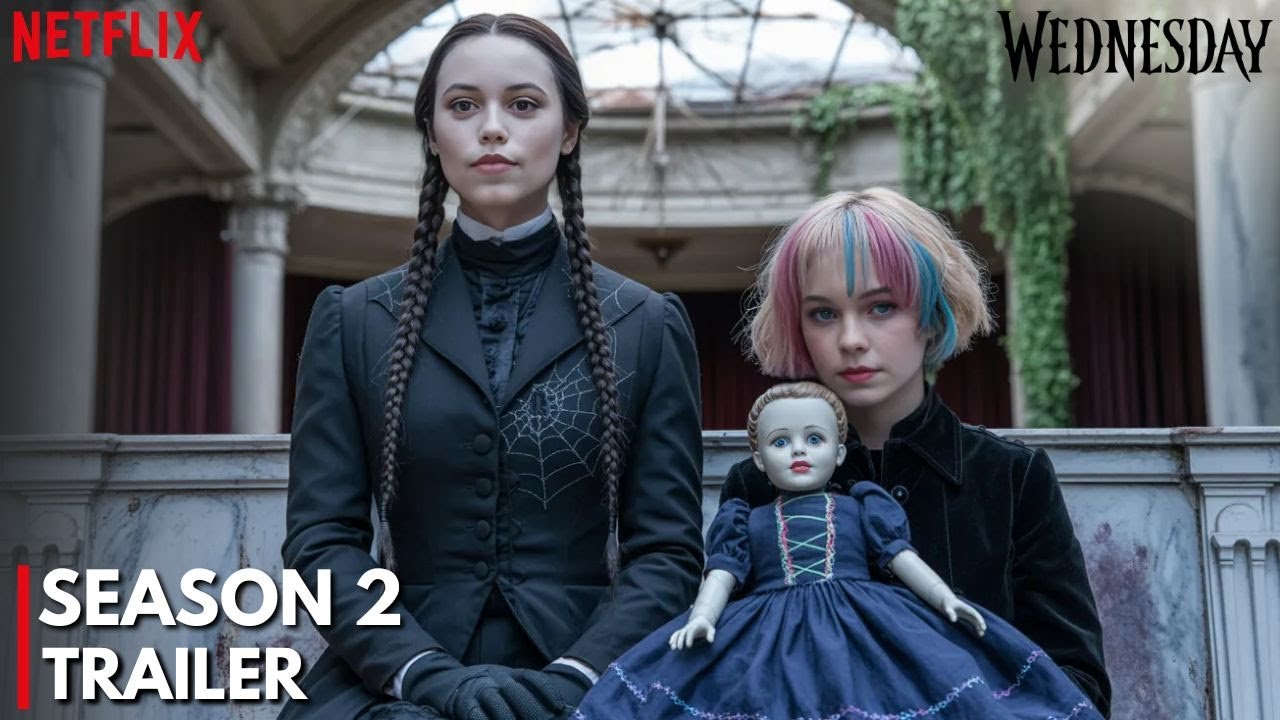 Wednesday Addams Season 2 Official Trailer | Netflix Series | - YouTube