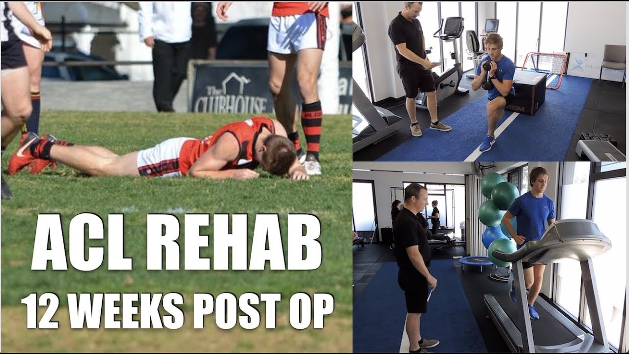 ACL Rehabilitation - 12 Weeks post op - YouTube