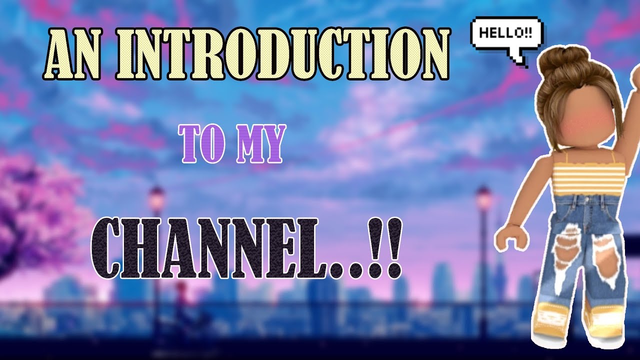A short intro to my channel..!! - YouTube