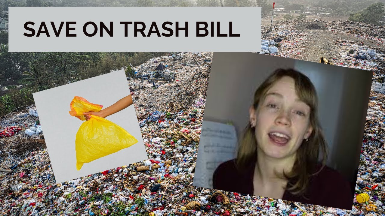 How to save on trash bill- cut trash budget - YouTube