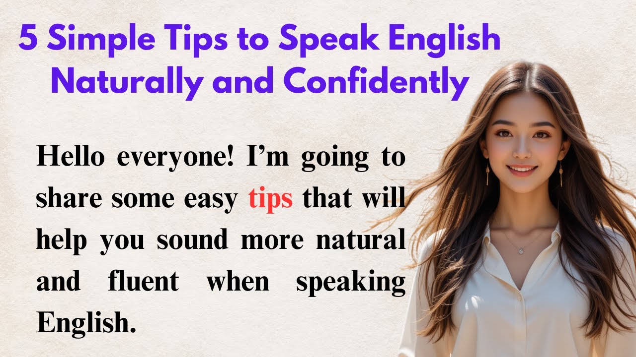 learn english through story Master Natural English Speaking in 5 Easy ...