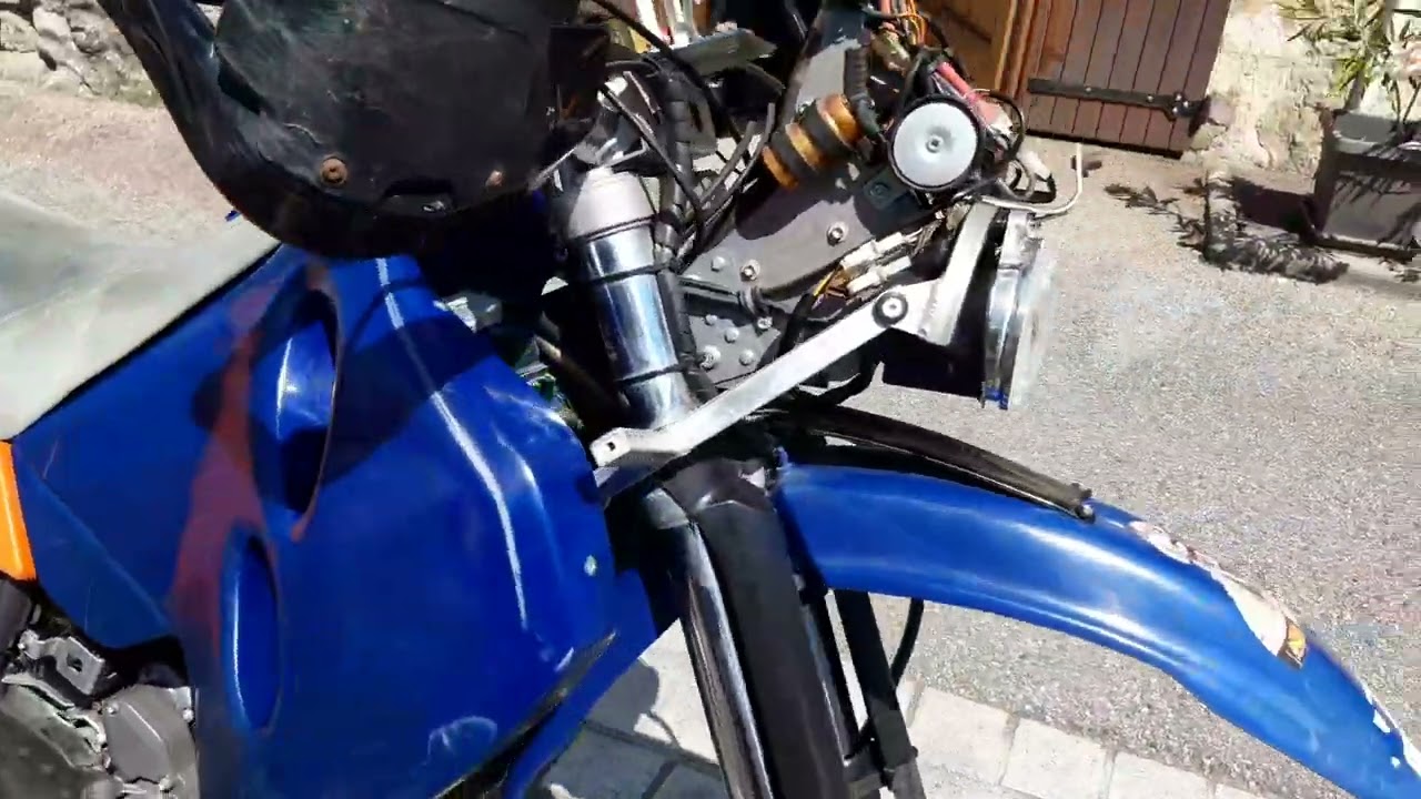 KTM 660 Rallye remise en route - YouTube