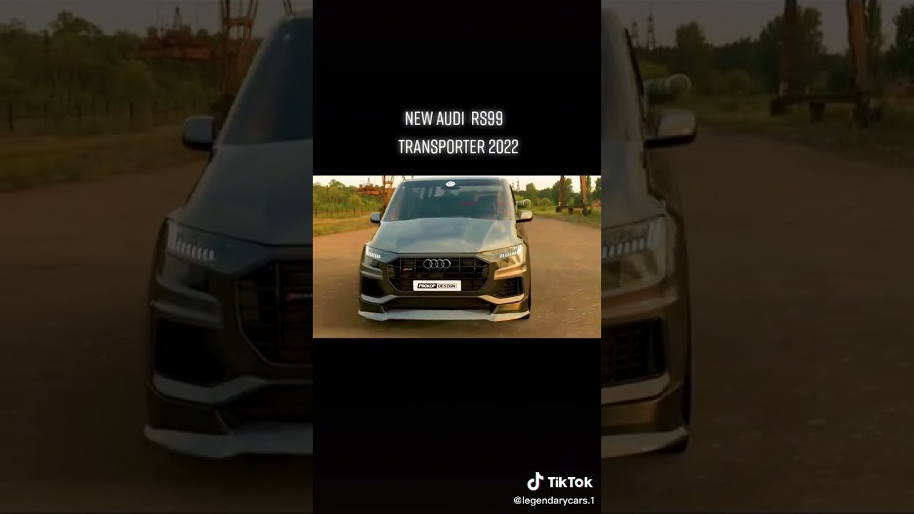 Audi RS 99 🚔🚨 Transporter 2022 - YouTube