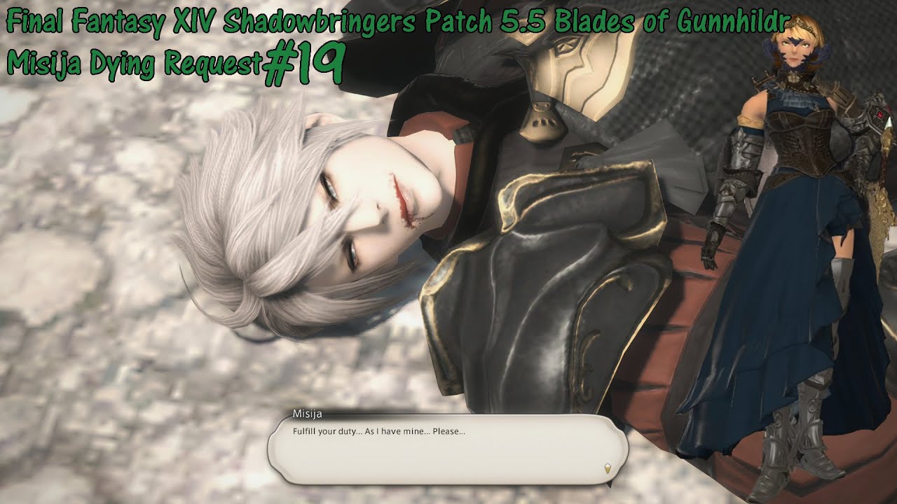 Final Fantasy XIV Shadowbringers Patch 5.5 Blades of Gunnhildr Misija ...