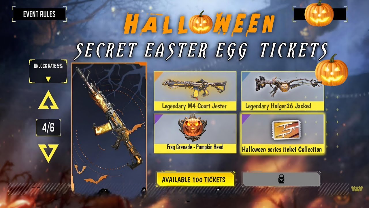 🥵 Season 9 Top Secret Halloween Easter Egg Free Legendary | Free Collab ...